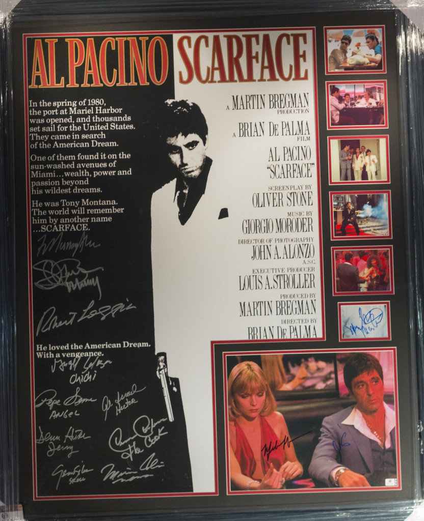 Scarface Signed By The Entire Cast Collage - KB COLLECTIONS